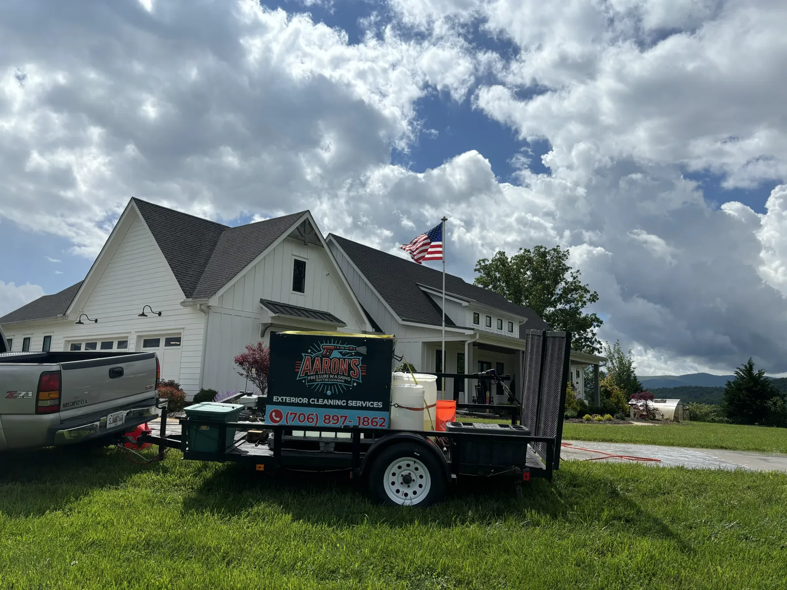 Pressure Washing Service | Aaron’s Pressure Washing, LLC | Blairsville, GA
